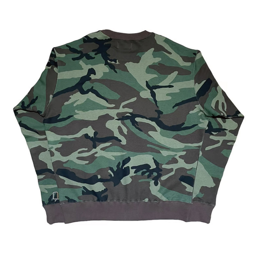 TECHNO CAMO SWEATSHIRT｜GREEN – NOU-KON